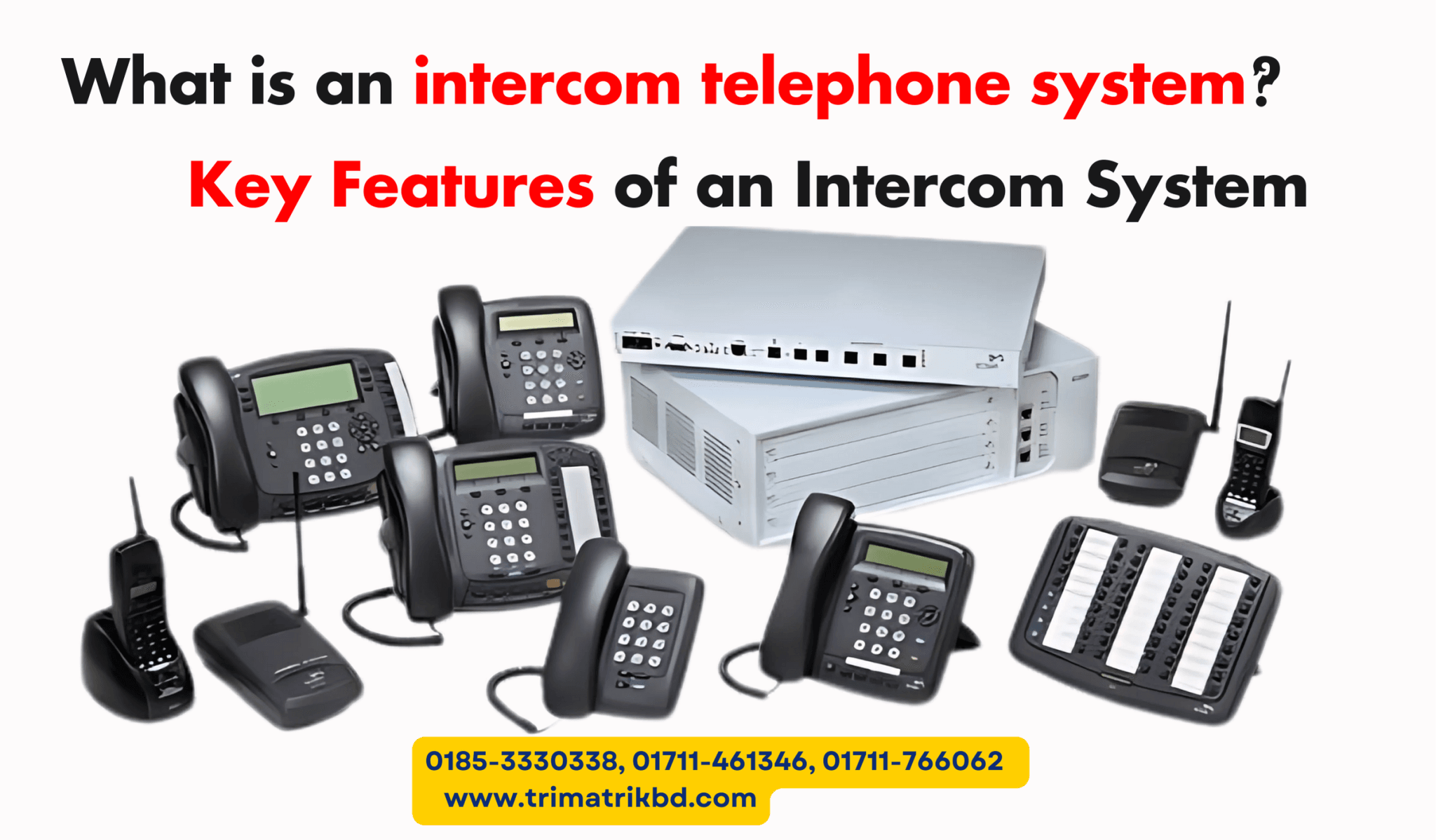 Types of Intercom Systems,Price, Feature Explained in detail